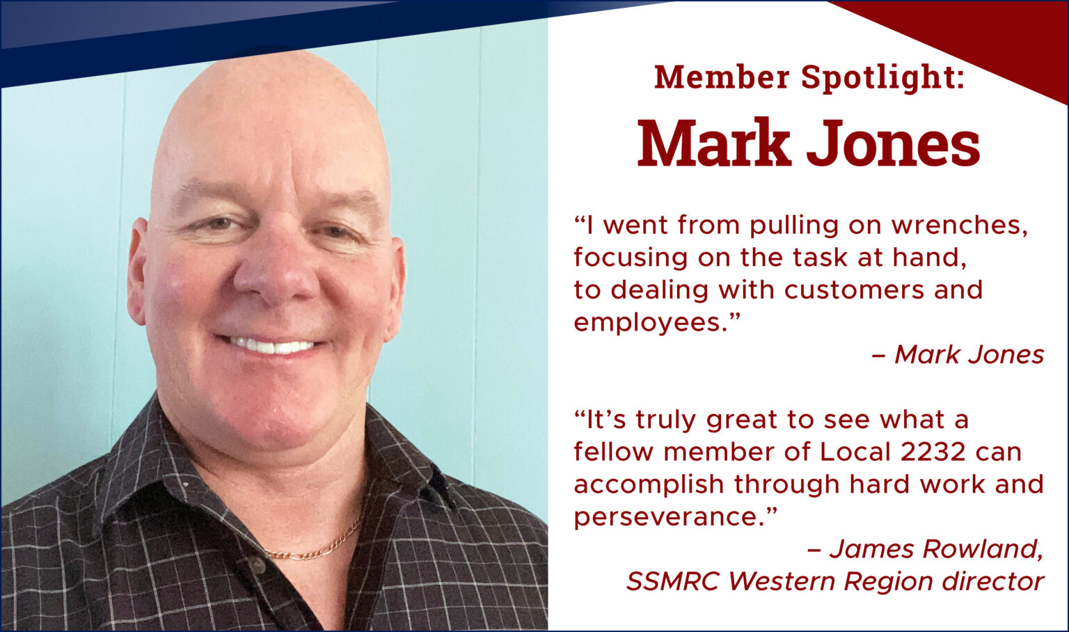 Member Spotlight: Mark Jones – Southern States Millwright Regional Council